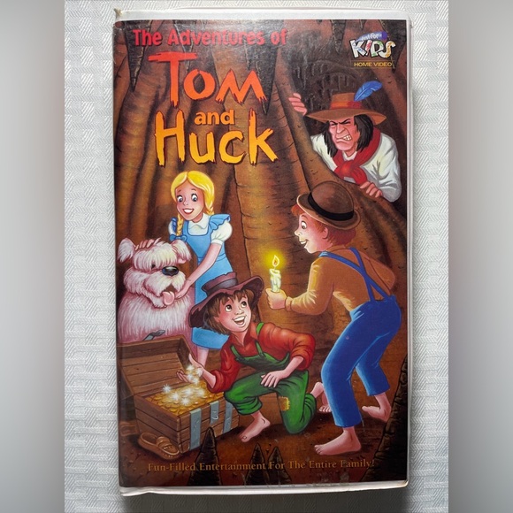 Other | The Adventures Of Tom And Huck Vhs 1995 Vintage Collectible ...